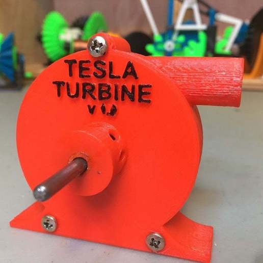 Download free 3D print files Tesla Turbine ・ Cults
